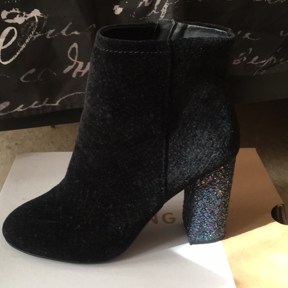 Call It Spring | Shoes | Velvet Booties | Poshmark